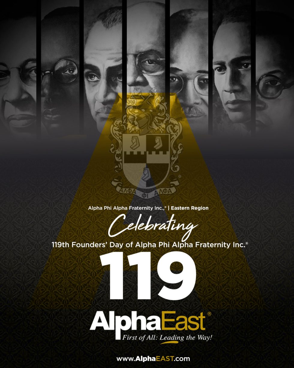 119 Founders Day Message | Eastern Region of Alpha Phi Alpha Fraternity